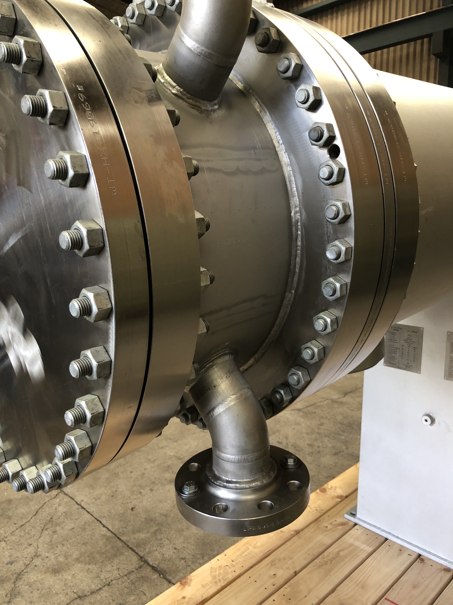 H2S Cooler for Madagascar - Pressure Worx