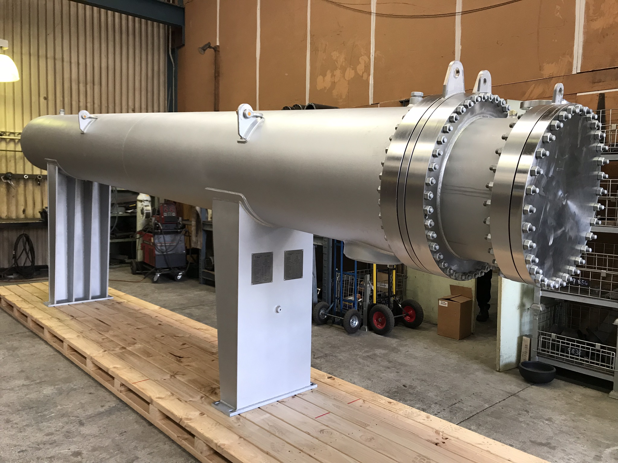 H2S Cooler for Madagascar - Pressure Worx